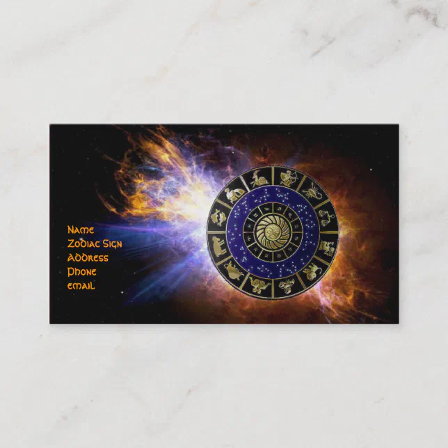 Astrology Business Card | Zazzle