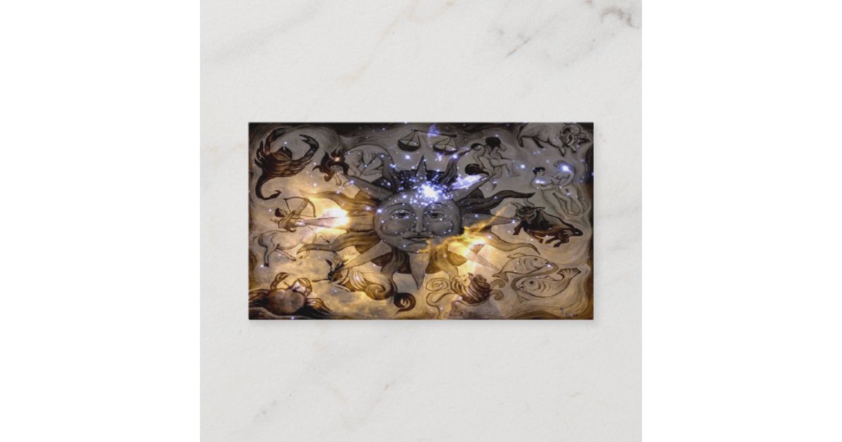 Astrology Business Card | Zazzle