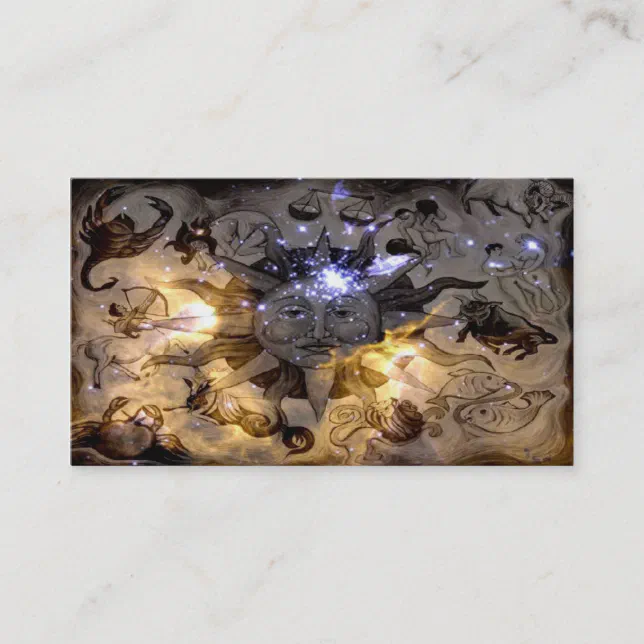 Astrology Business Card | Zazzle