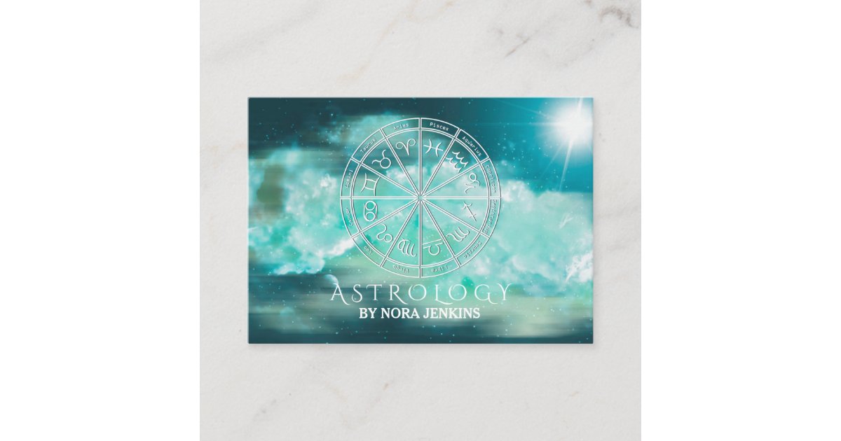 ASTROLOGY - Businesscard Appointment Card | Zazzle