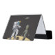 Astronaut and alien desk business card holder | Zazzle