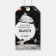 Astronaut Birthday Outer Space Favor Gift Tags | Zazzle