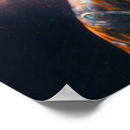 Astronaut cat 2 poster | Zazzle