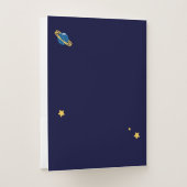 Astronaut Girl Kid's Personalized Pocket Folder | Zazzle