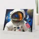 Astronaut Graphic Thank You Card | Zazzle