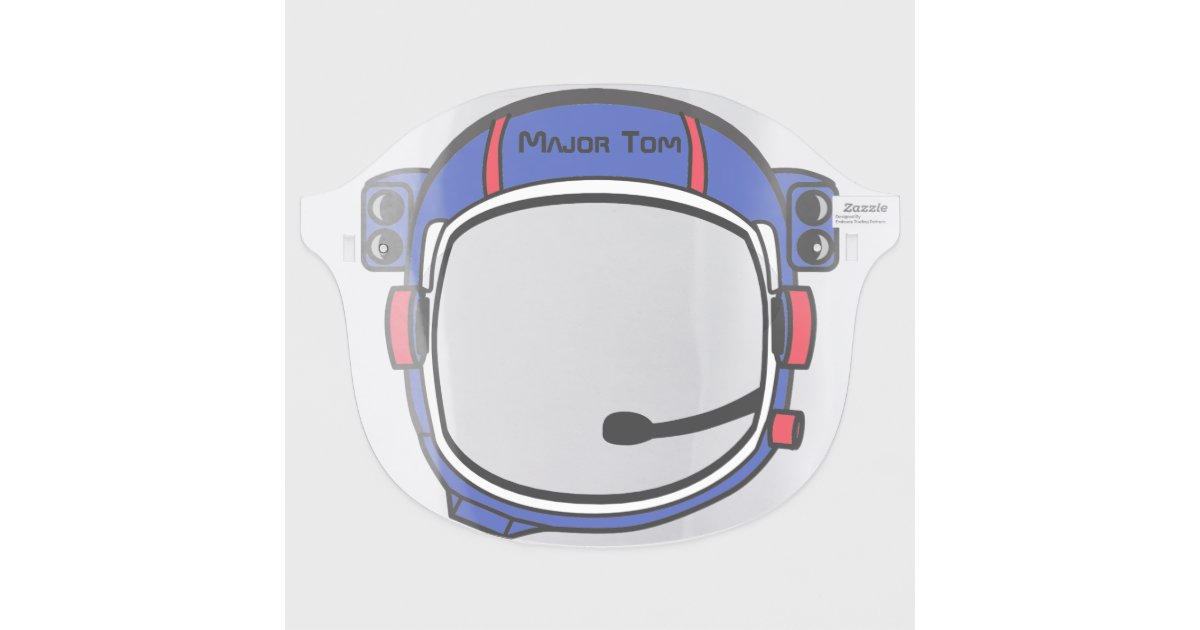 Astronaut Helmet Face Shield | Zazzle