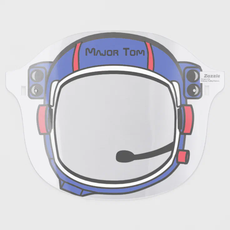 Astronaut Helmet Face Shield | Zazzle