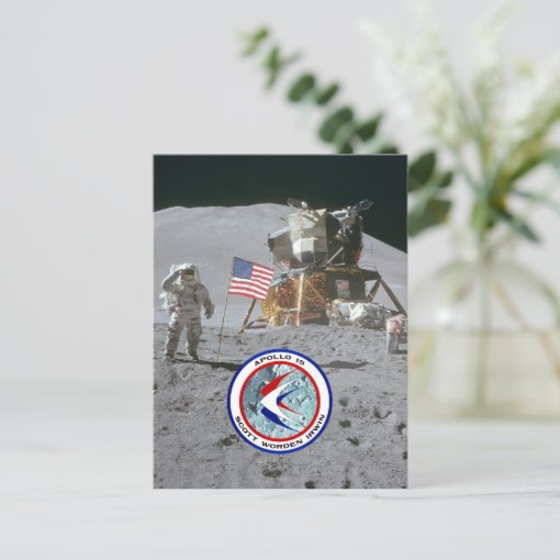 Astronaut James Irwin (Apollo 15) Postcard | Zazzle
