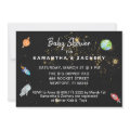 *~ Astronaut Outer Space Rocket Planet Baby Shower Invitation | Zazzle