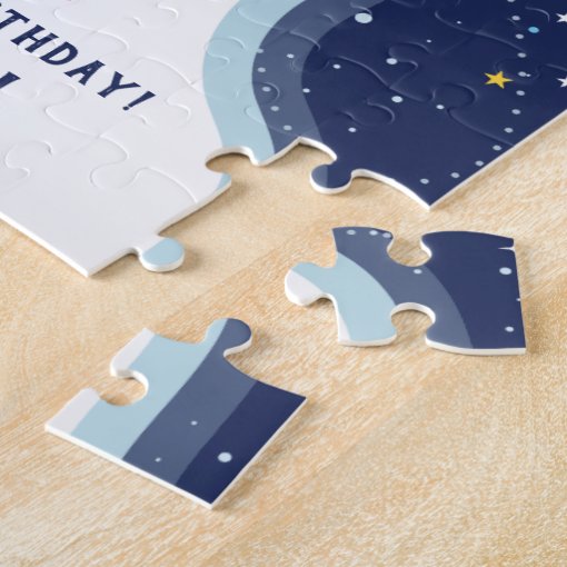 Astronaut Outer Space Rocket Ship Jigsaw Puzzle | Zazzle