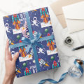 Astronaut Rocket Ship Personalized Birthday Gift Wrapping Paper | Zazzle