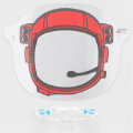 Astronaut Space Helmet Face Shield | Zazzle