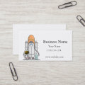 Astronaut & Spaceship Business Card | Zazzle