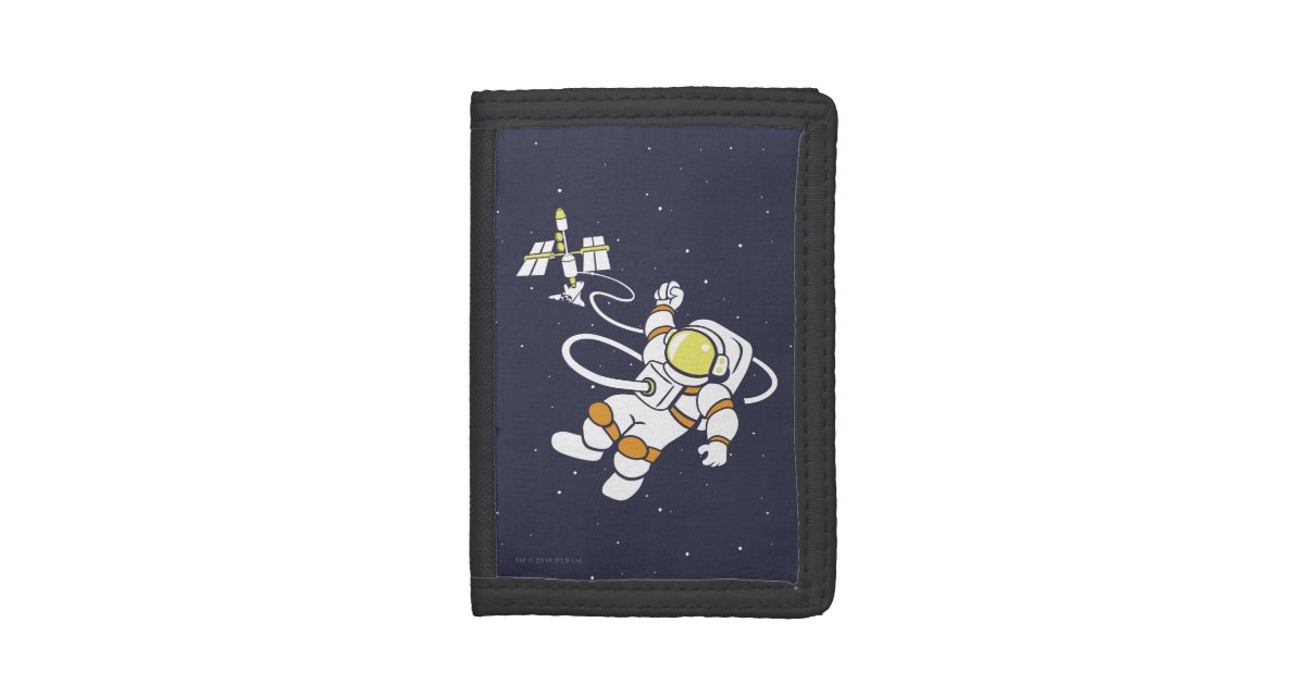 Astronaut Trifold Wallet | Zazzle