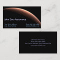 Astronomer Astronomy Solar System Business Card | Zazzle