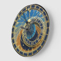 Astronomical Clock-Prague Orlog Large Clock | Zazzle