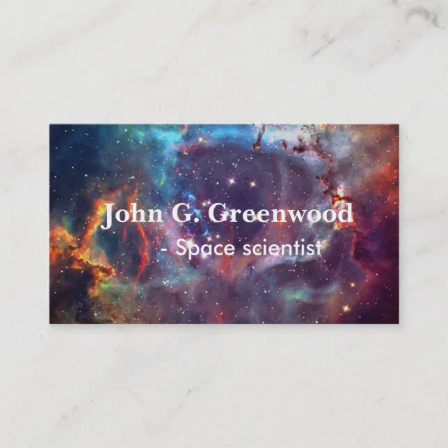 Astronomy and space science professional business card | Zazzle