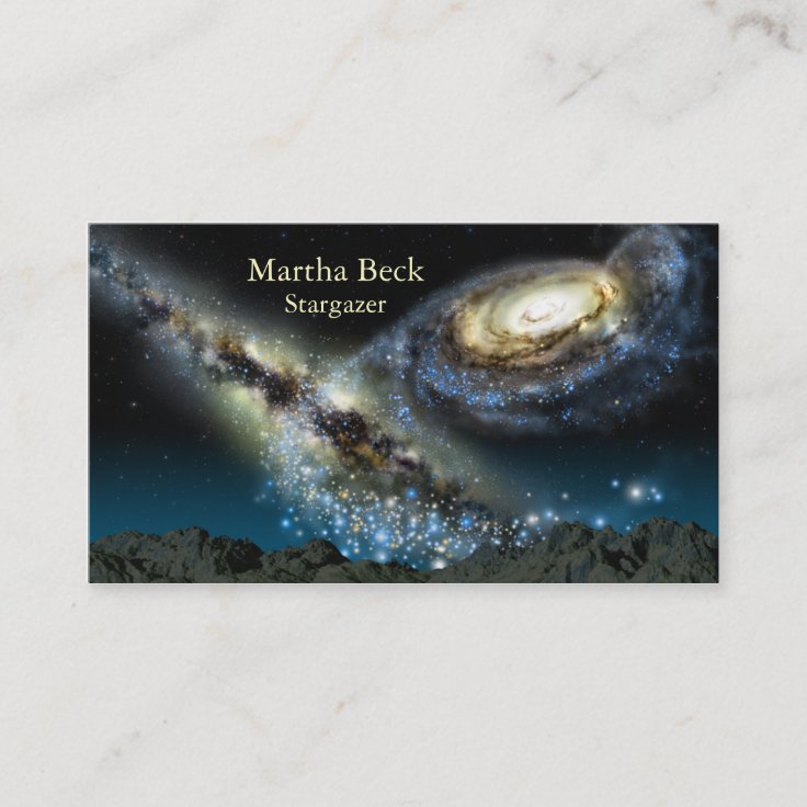 Astronomy Business Card | Zazzle