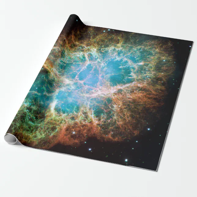 Astronomy Crab Nebula Hubble Space Wrapping Paper | Zazzle