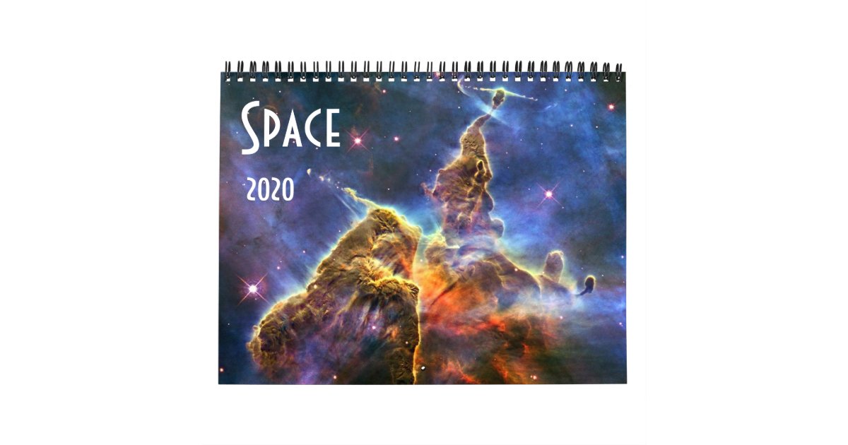 Astronomy NASA Space Universe Galaxy 2020 Calendar | Zazzle