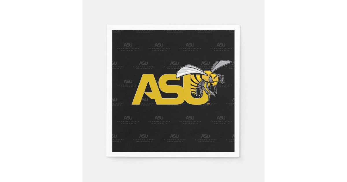 ASU Hornet Logo Watermark Napkins | Zazzle
