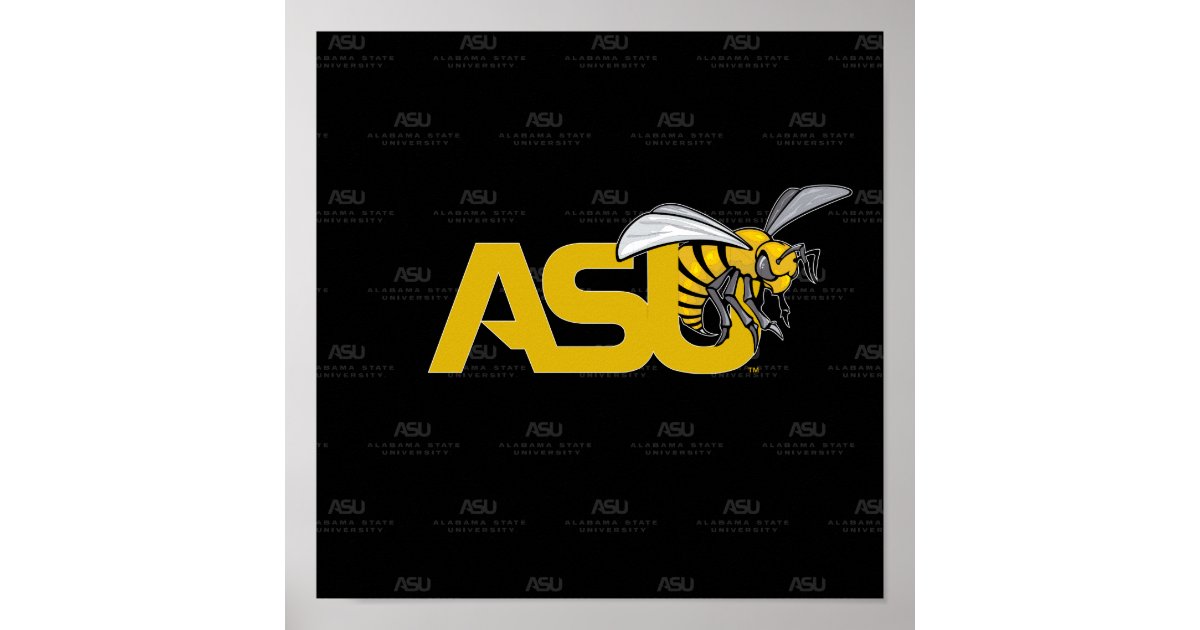 ASU Hornet Logo Watermark Poster | Zazzle