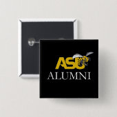 ASU Hornet Mark Alumni Button | Zazzle