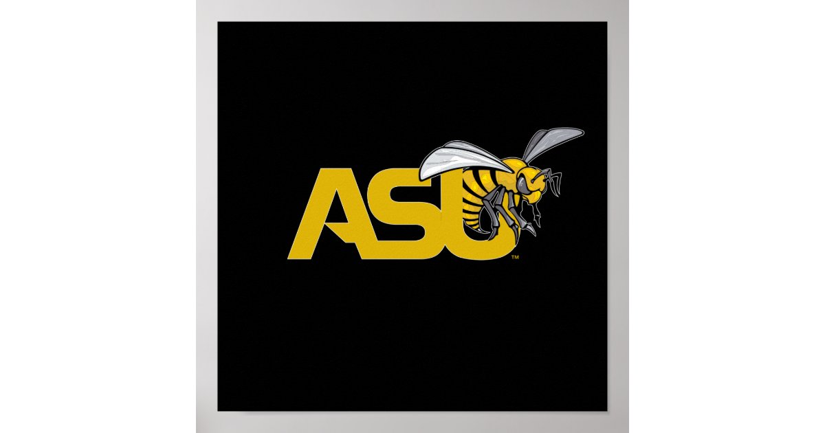 ASU Hornet Mark logo Poster | Zazzle