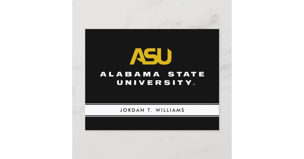 ASU Signature Mark Invitation Postcard | Zazzle