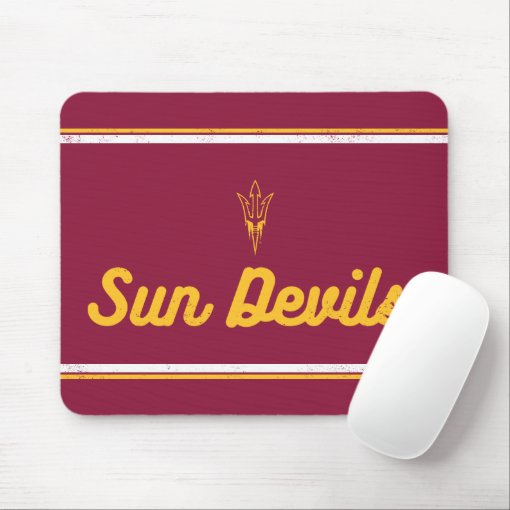 ASU | Vintage Script Logo Mouse Pad | Zazzle