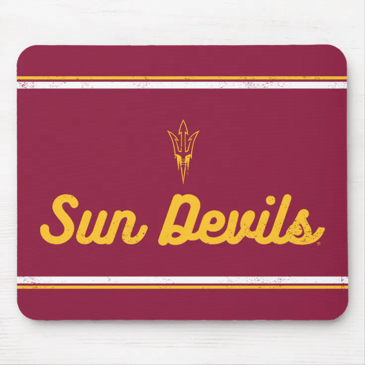 ASU | Vintage Script Logo Mouse Pad | Zazzle