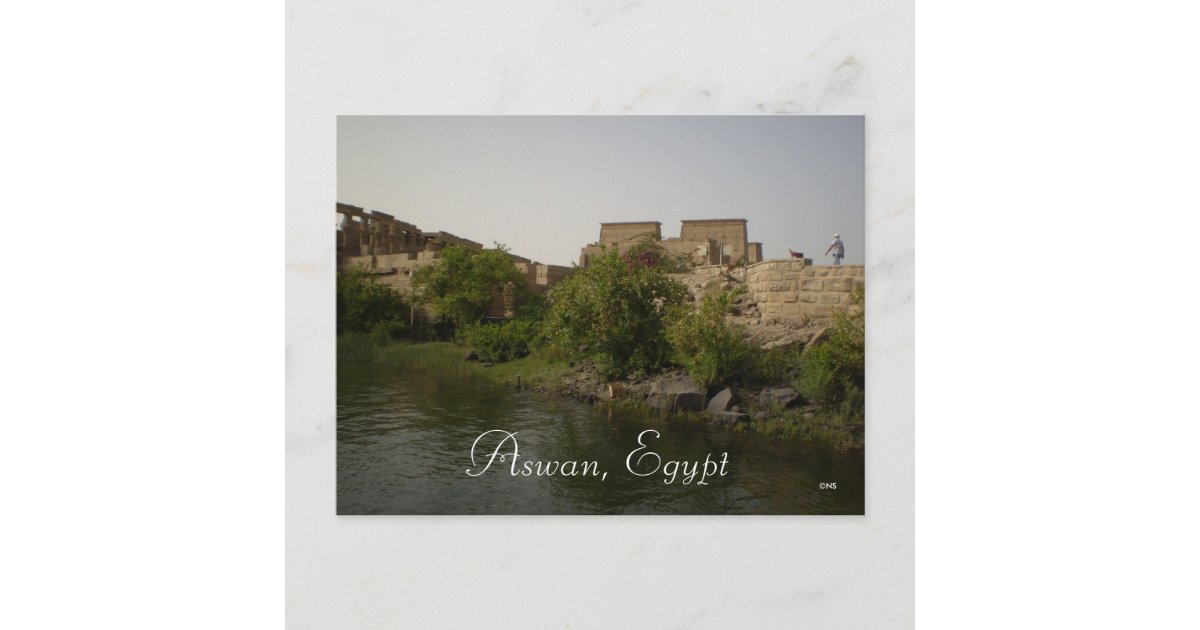 Aswan, Egypt Postcard | Zazzle