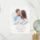 At Last Photo Wedding Invitation | Zazzle