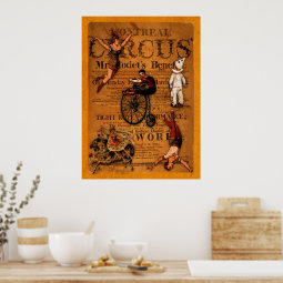 At the Circus Poster | Zazzle