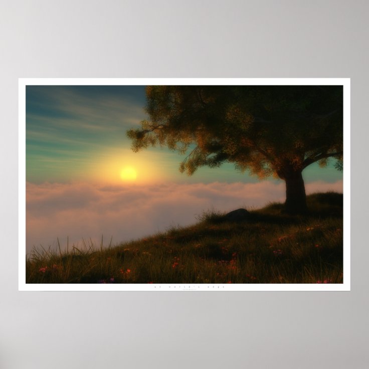 At World's Edge Poster | Zazzle