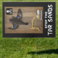 Athabasca Tar Sands Duck Mount Yard Sign | Zazzle