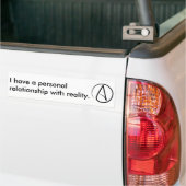 Atheism Bumper Sticker | Zazzle