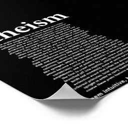 Atheism Poster | Zazzle