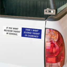 Atheist Bumper Sticker | Zazzle