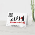 Atheist Christmas Holiday Card | Zazzle