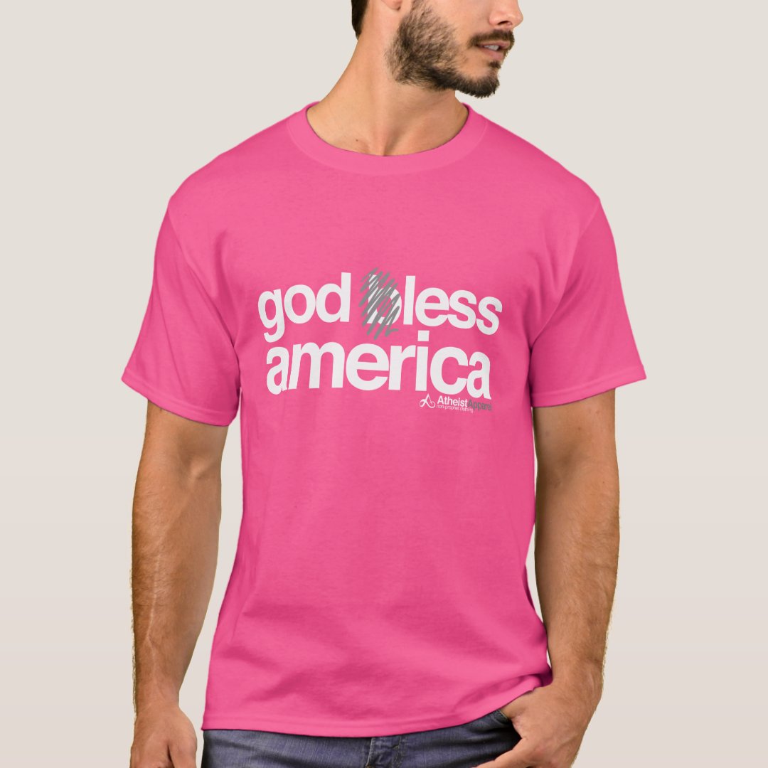 Atheist - Godless America T-Shirt | Zazzle