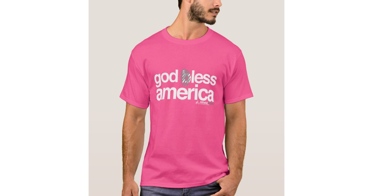 Atheist - Godless America T-Shirt | Zazzle