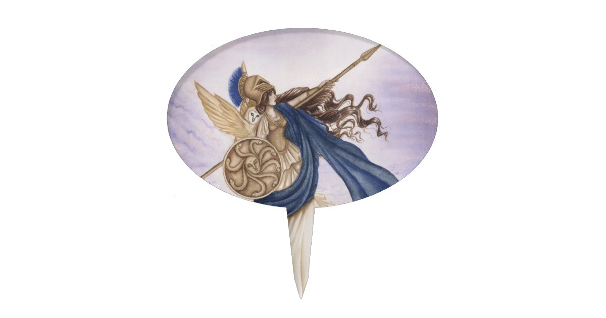 Athena Cake Topper | Zazzle