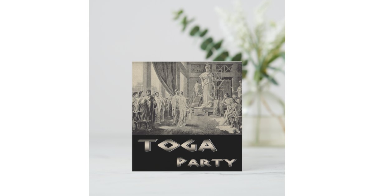 Athena in the Parthenon Invitation | Zazzle
