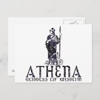 Athena Postcard | Zazzle