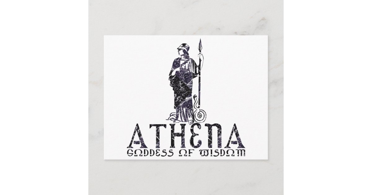 Athena Postcard | Zazzle