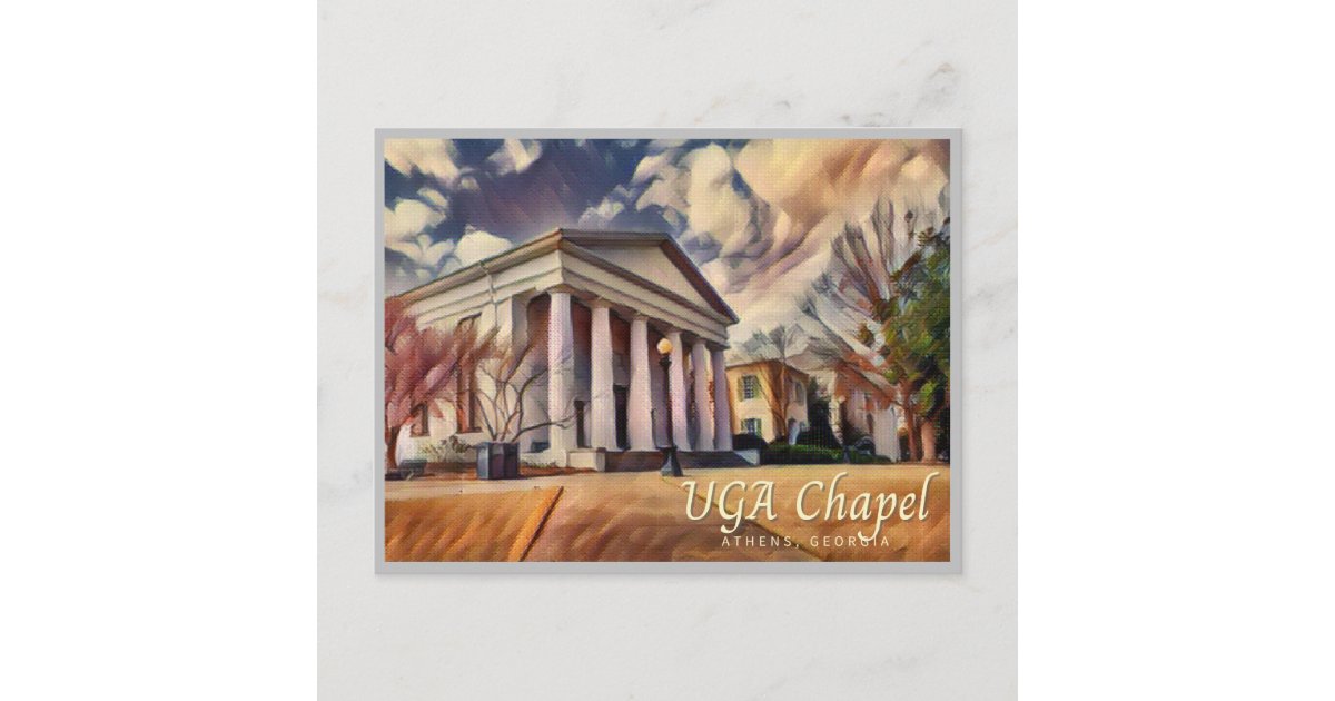 Athens Georgia Postcard Chapel GA | Zazzle