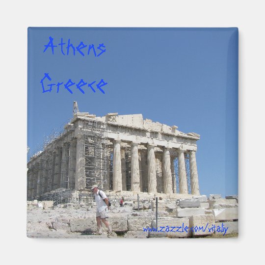 Athens Greece magnet design | Zazzle.com