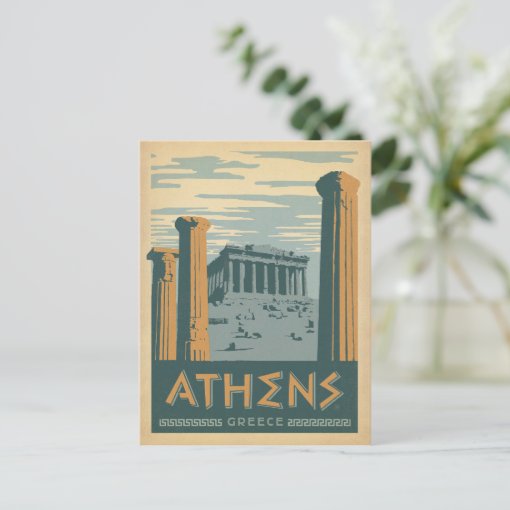Athens, Greece Postcard | Zazzle