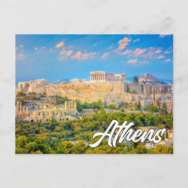 Athens, Greece Postcard | Zazzle